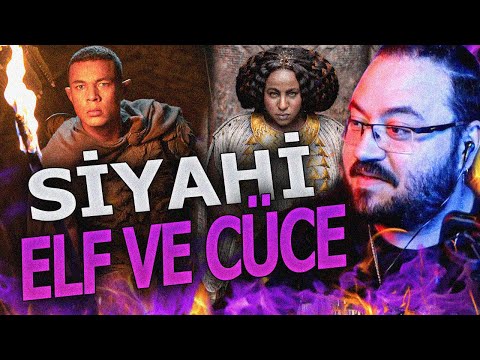 Jahrein Yüzüklerin Efendisi Dizisi Siyahi Elf Ve Cüce Draması
