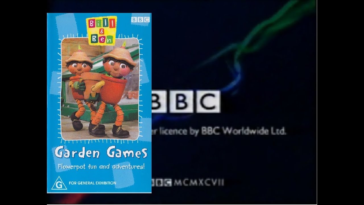 Opening And Closing To Bill And Ben Garden Games 1999 VHS Australia ...