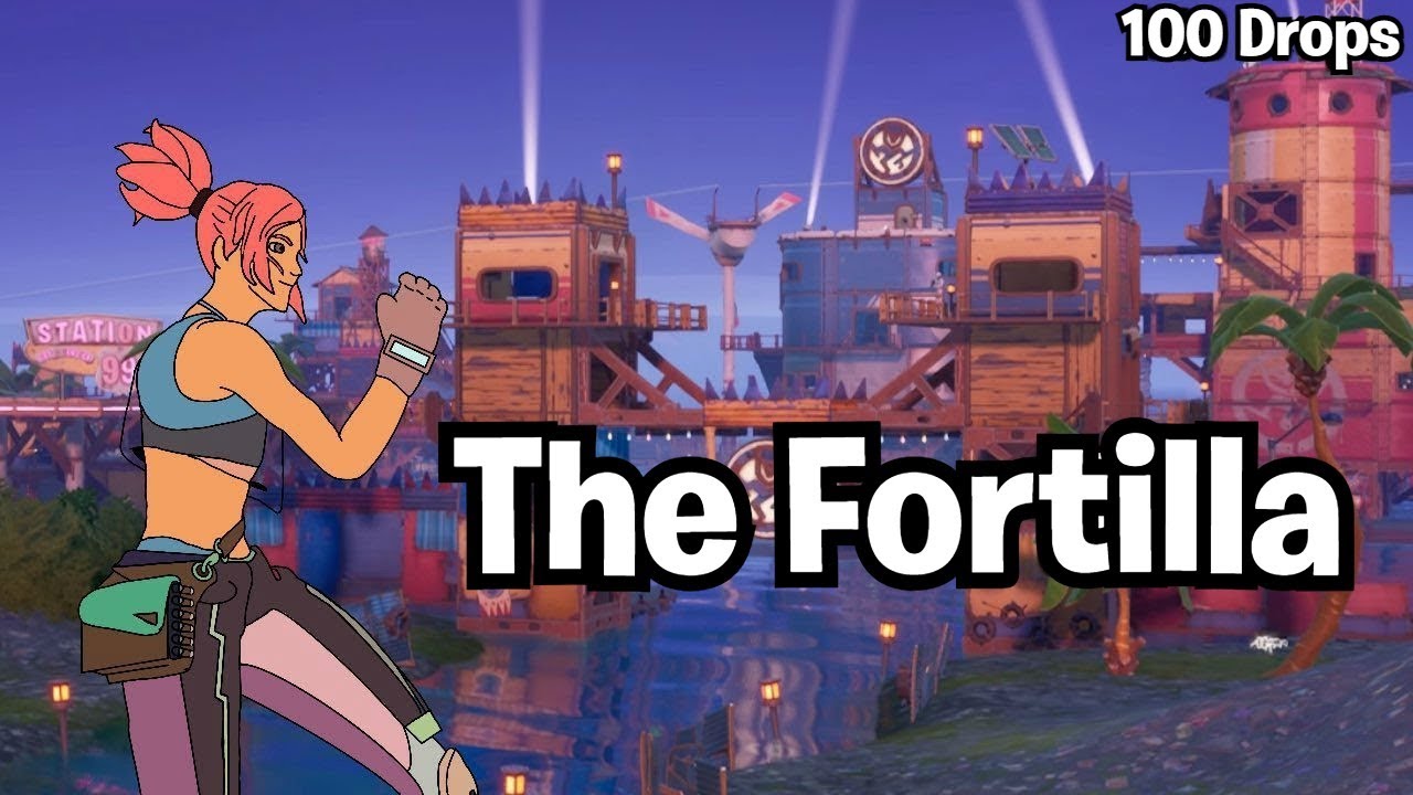 I Dropped The Fortilla 100 Times And This Is What Happened (Fortnite ...