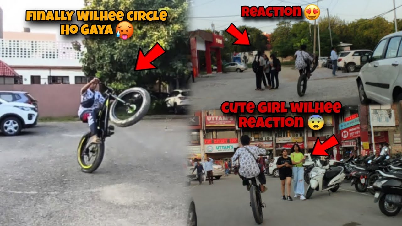 fat bike se wilhee circle⭕|sector 46 Chandigarh market cute girl ...