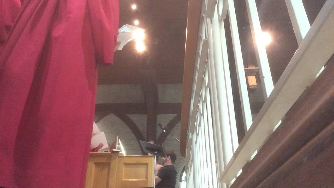 "Veni Sancte Spiritus" by composer, James Rosenbloom. Conducted by ...