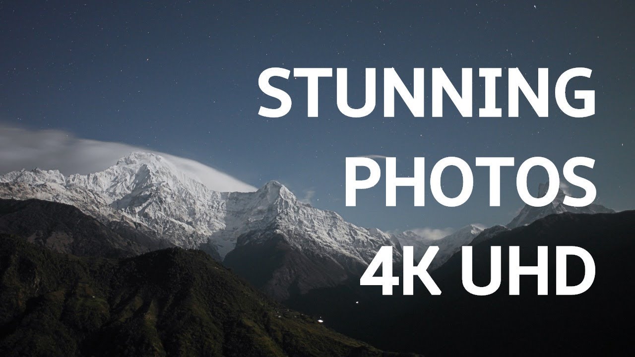 STUNNING PHOTOS - 4K UHD! Beautiful Art Photography Slideshow ...