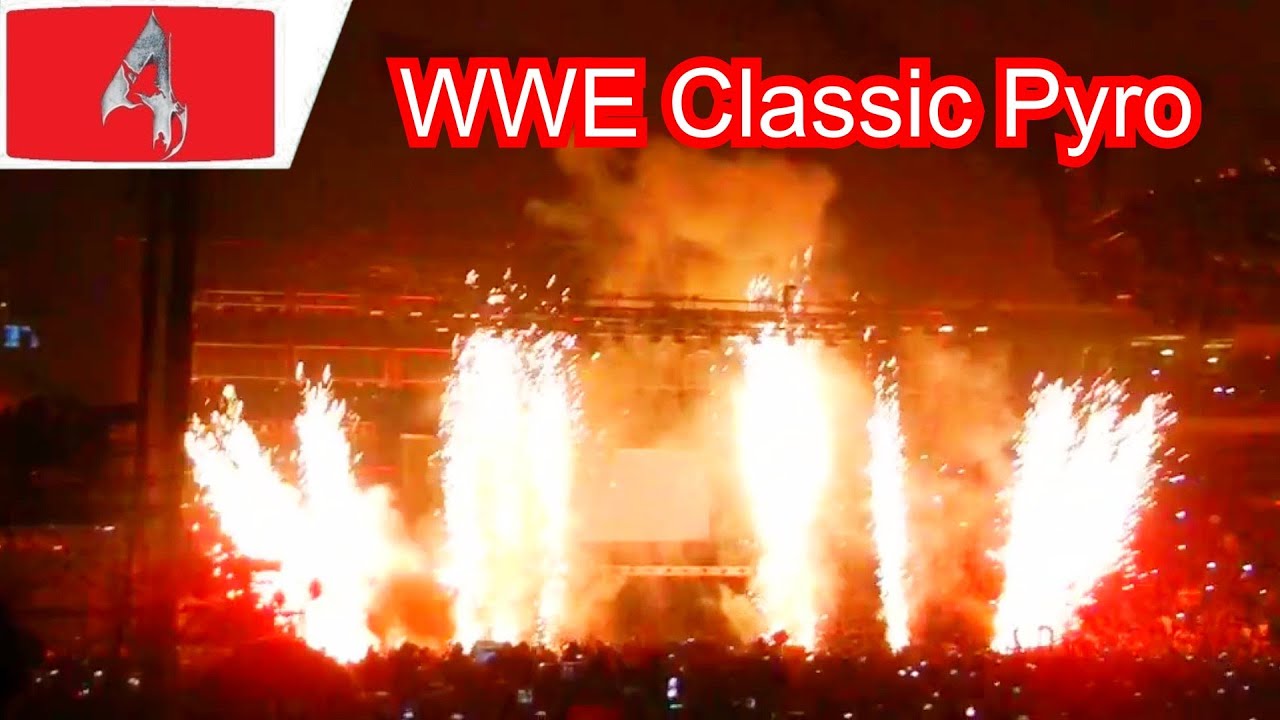 WWE old school Pyro live Remastered Vol 2 - YouTube