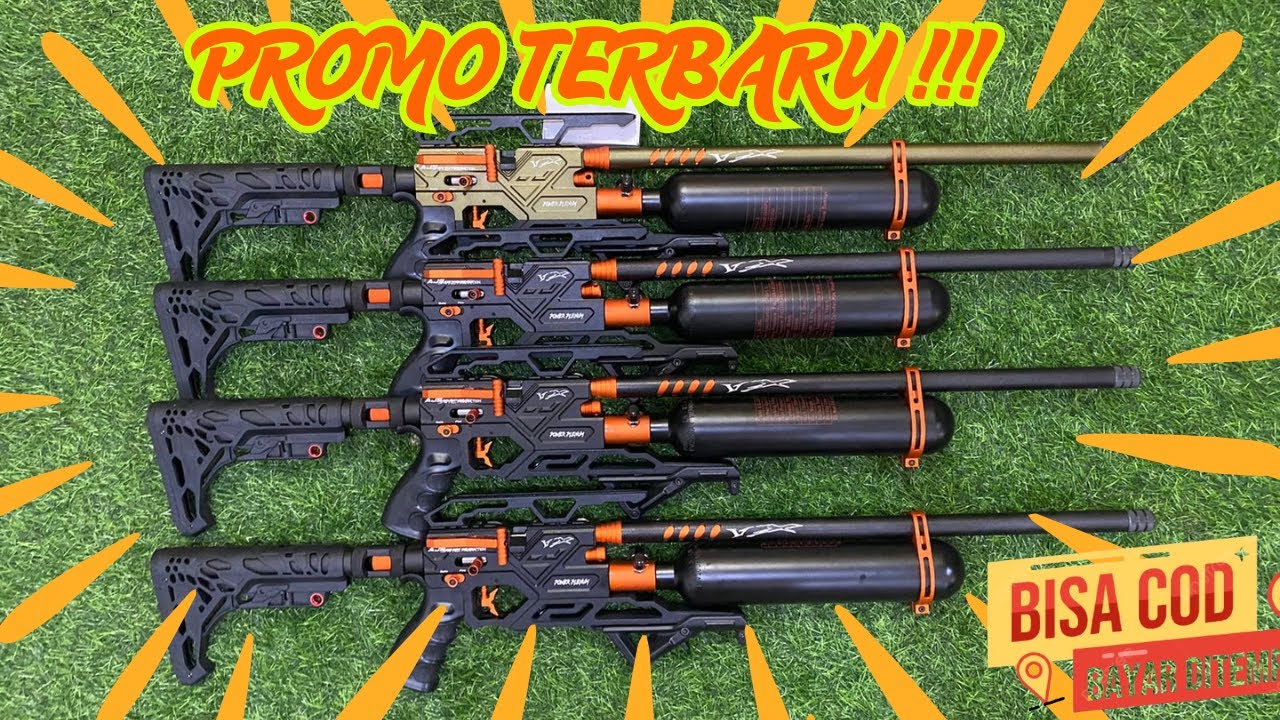 🔴PROMO SENAPAN ANGIN TERBARU‼️PREDATOR TACTICAL VX POWER BIG GAME ...