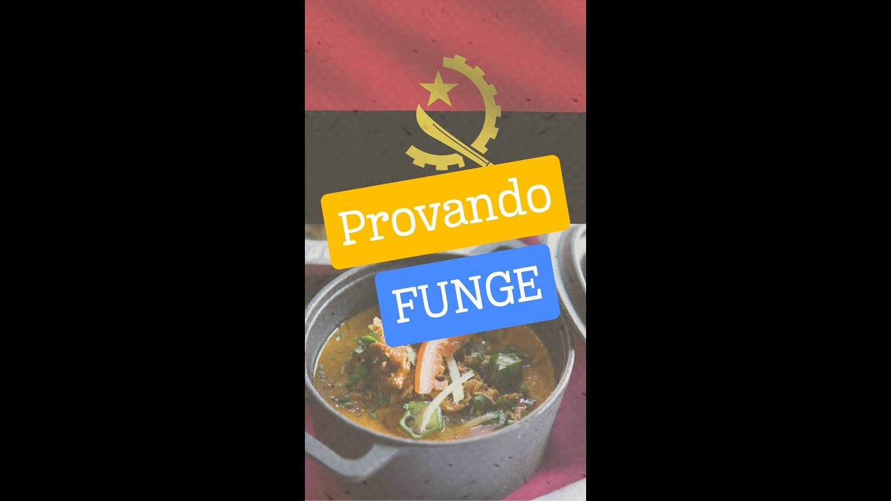 Provando FUNGE pela primeira vez | Comida típica de Angola 🇦🇴🍽️ - YouTube
