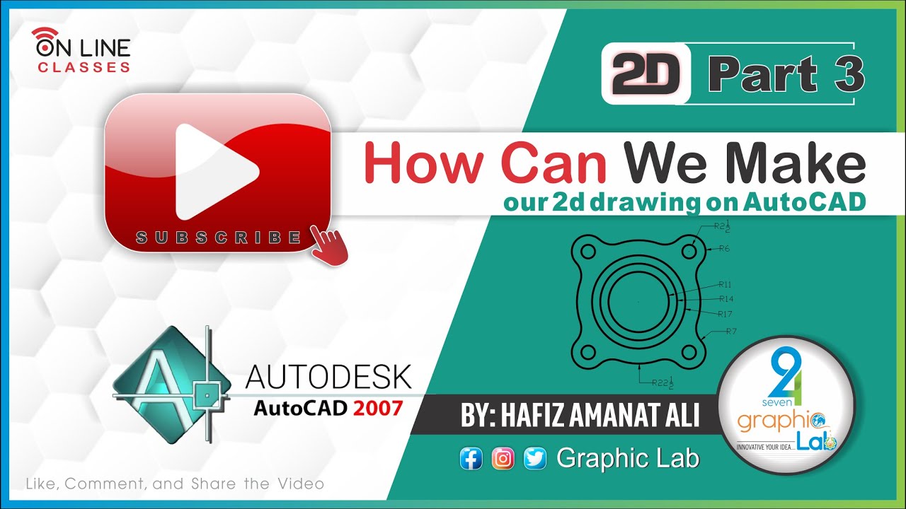 How can we make our Simple Basic Drawing on AutoCAD Beginners (2D Part ...