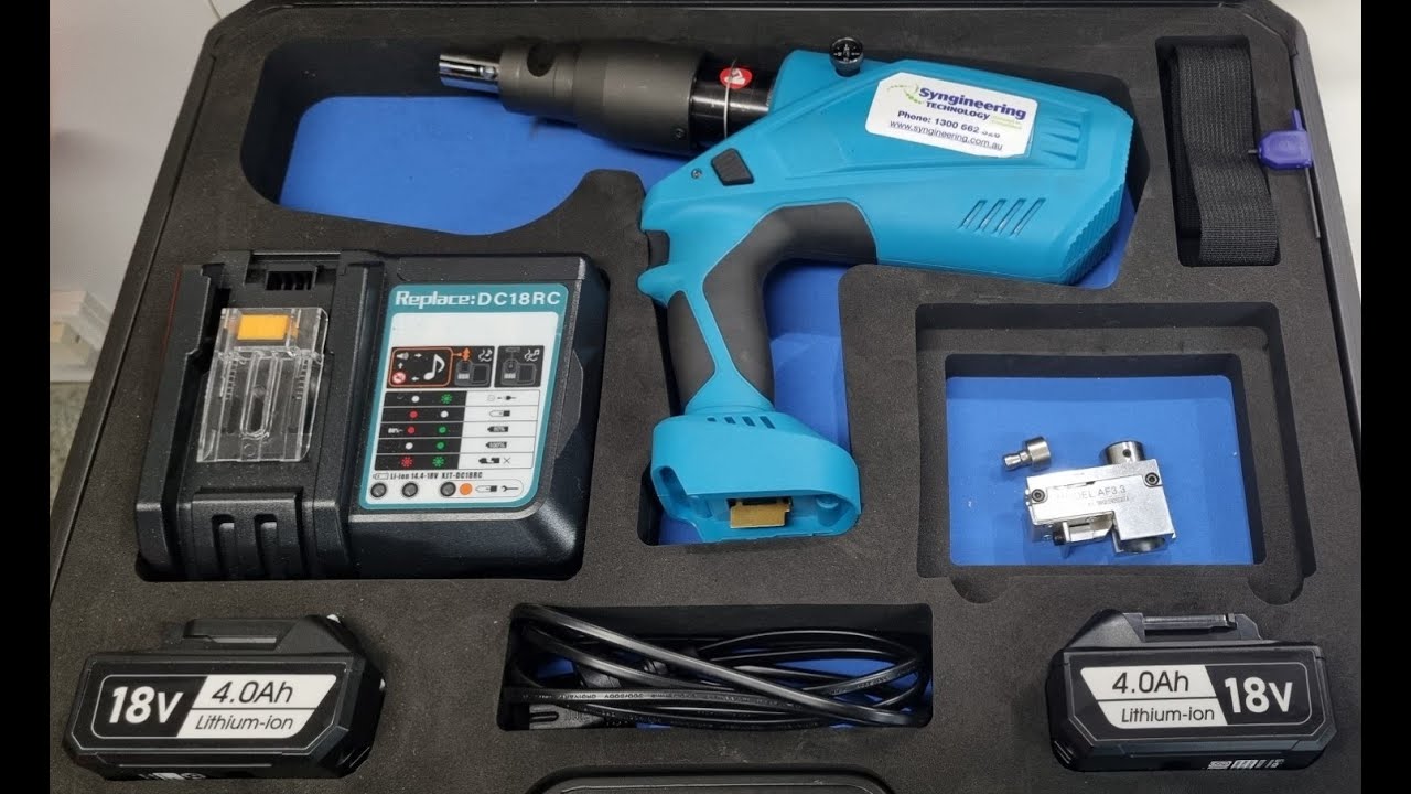 Battery Powered Riveting Systems - YouTube