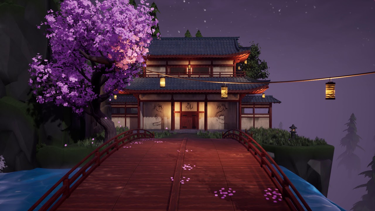 Stylized Japanese Environment in UE4 - YouTube