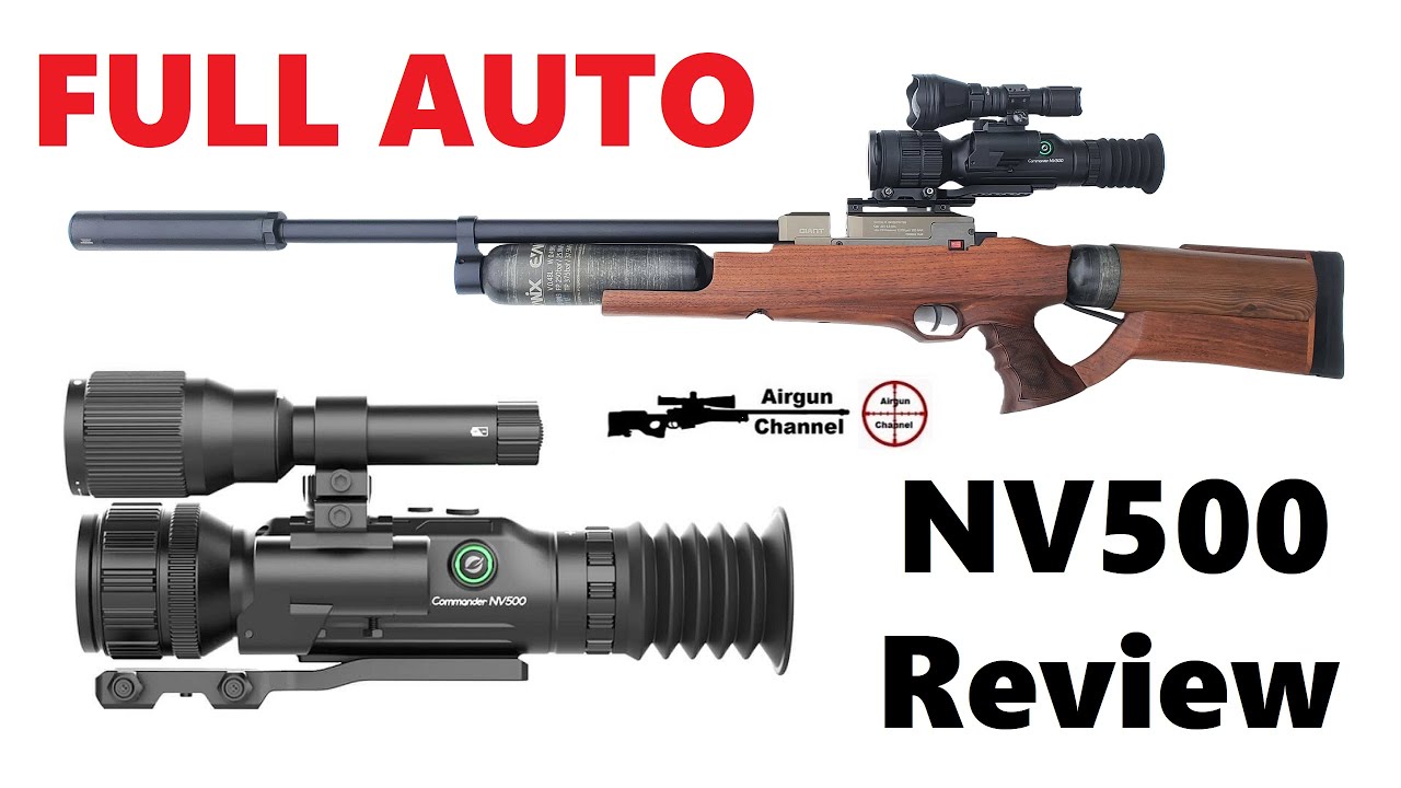 OneLeaf Commander NV500 Rifle Scope Review (4K Day/Night Vision) +Range ...