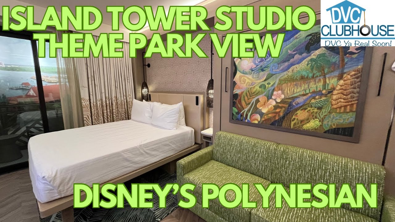 Island Tower Theme Park View Deluxe Studio at Disney’s Polynesian ...
