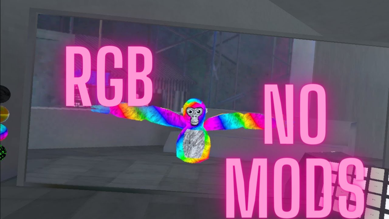 How To Get RGB MONKEY No Mods!! - YouTube