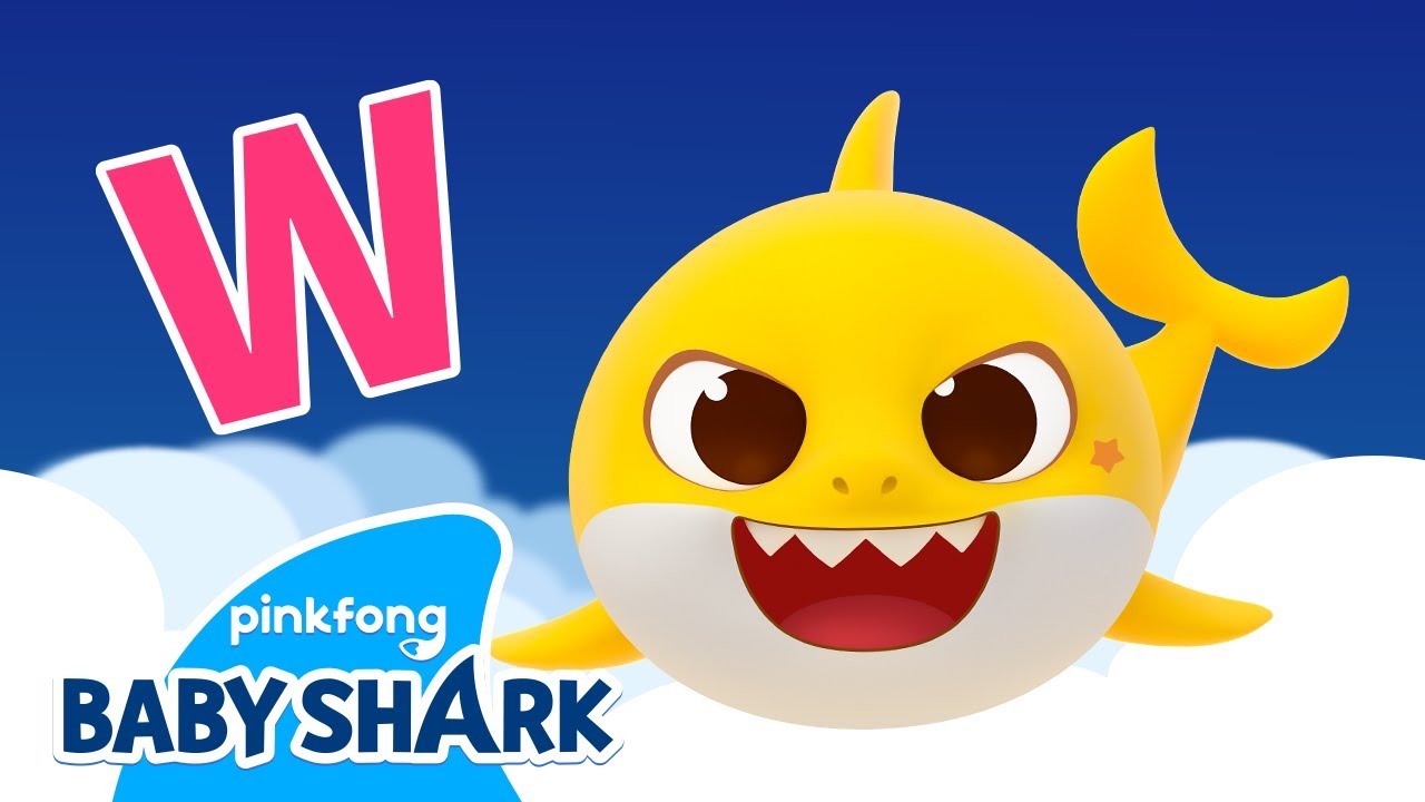 Baby Shark's Letter W | Wolf & White | Baby Shark's ABC Song | Learn ...