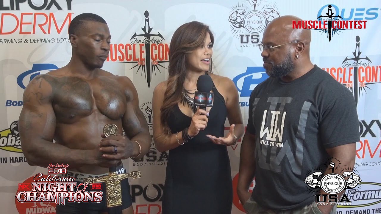 2018 NPC Night of Champions Classic Physique Overall Winner Michael ...