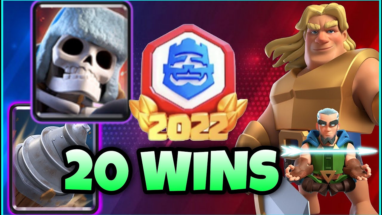 20 WINS With GIANT SKELETON DRILL SPAM Deck😈 - YouTube