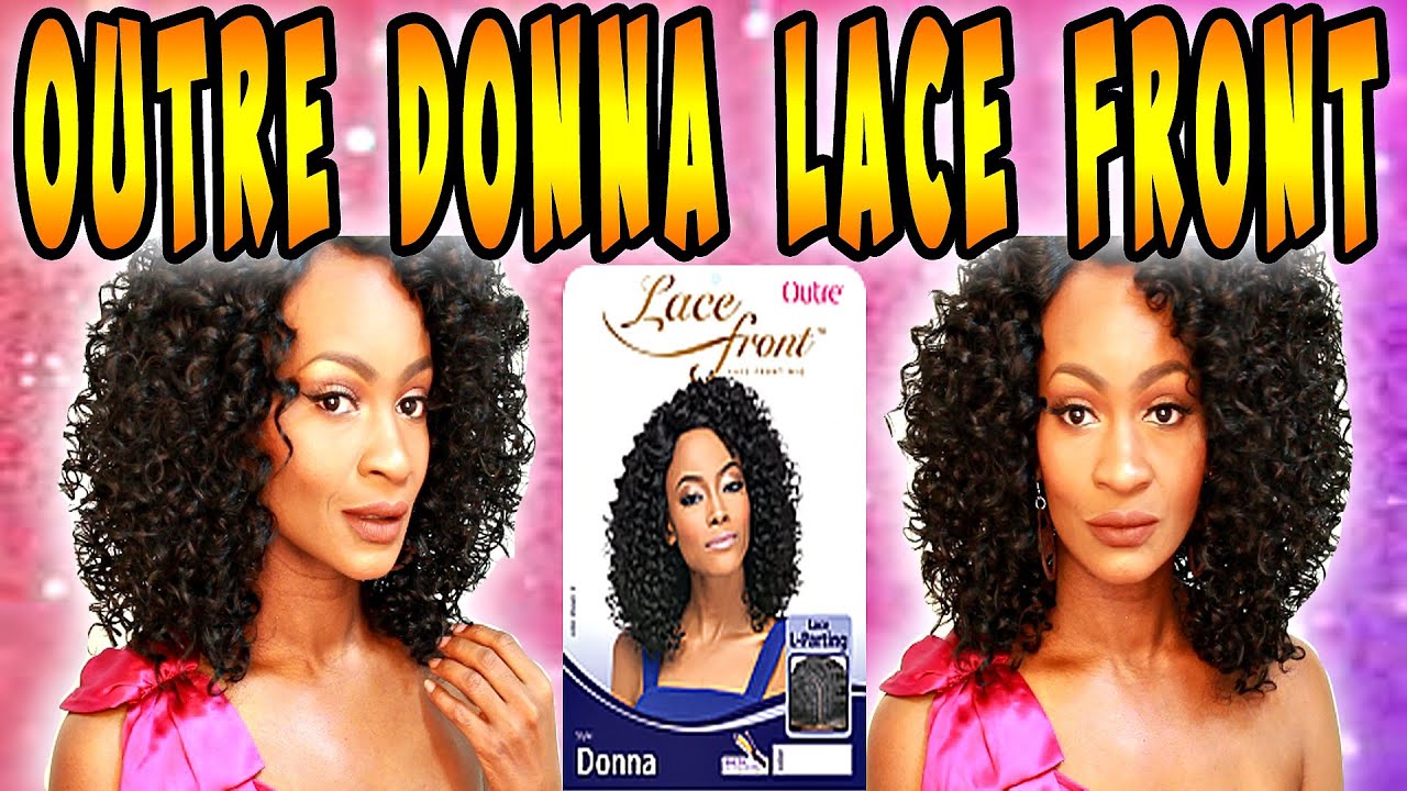 OUTRE DONNA LACE FRONT WIG DEMO/REVIEW NATURALHAIROBSESSION - YouTube