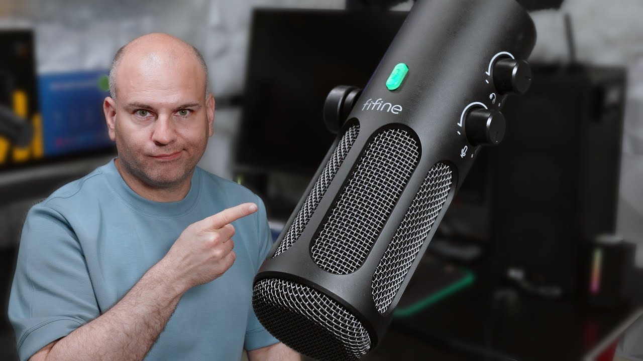 Fifine Tank 3 | Clean Sound USB | XLR Microphone - YouTube