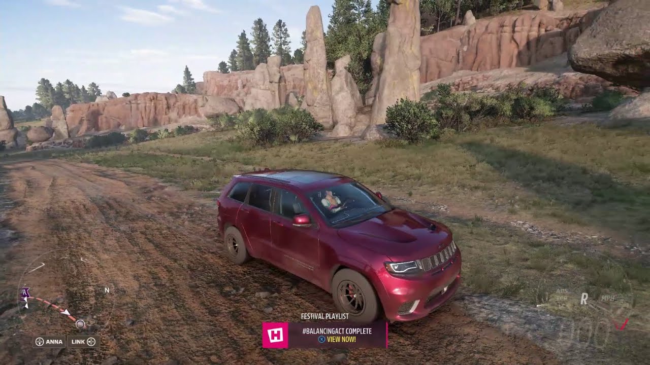 Forza Horizon 5 Photograph the 2018 Grand Cherokee Trackhawk Jeep - YouTube