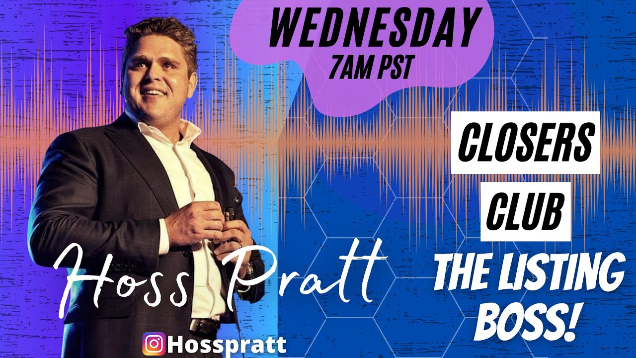 The Closers Club featuring Hoss Pratt - YouTube