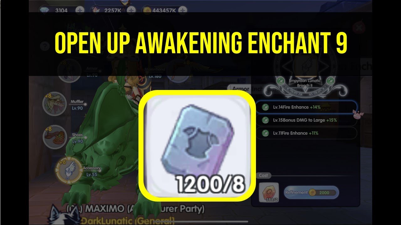 ROX Next Generation - Pursuing Enchant Awakening IX - YouTube