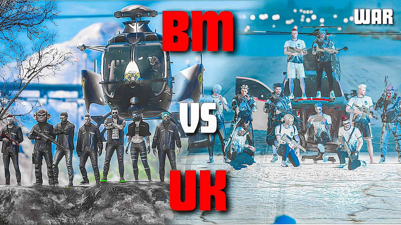 UK vs BM Gang War - YouTube