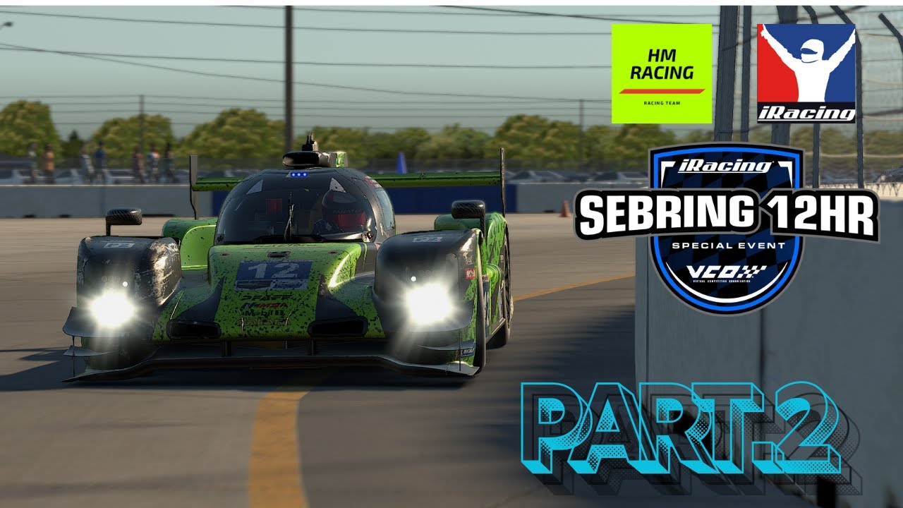 2025 Sebring 12 Hr Special Event | Part 2 | HM Racing 視点 [#12] - YouTube