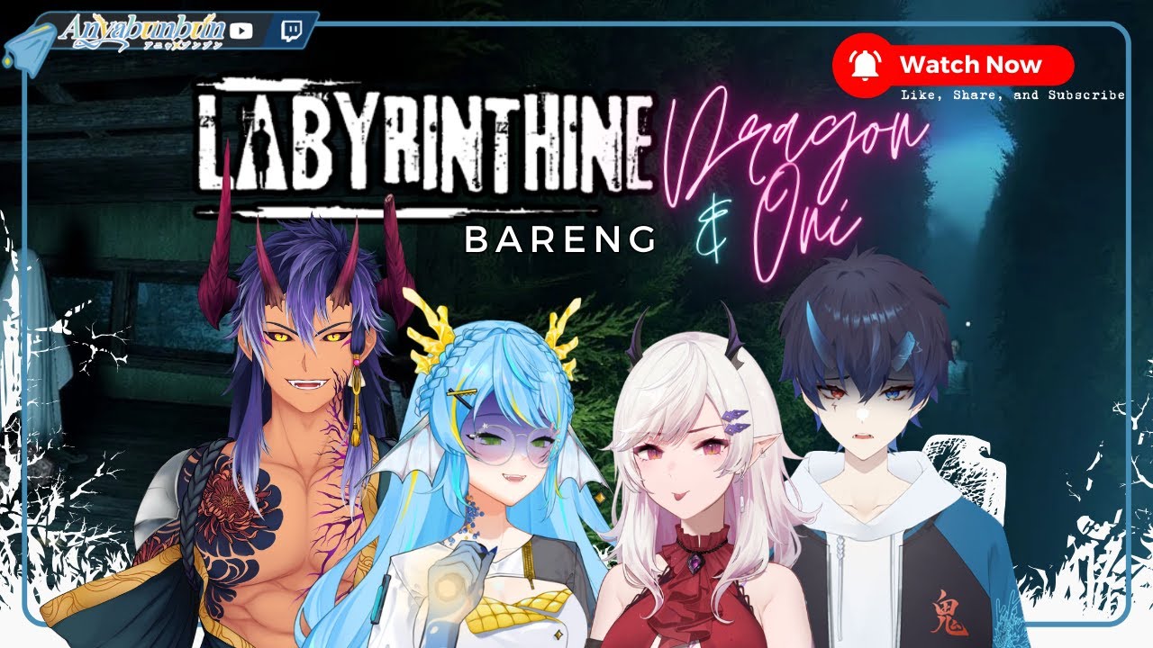 [Labyrinthine] Kabur dari setan bareng Naga dan Oni #horrorgaming - YouTube