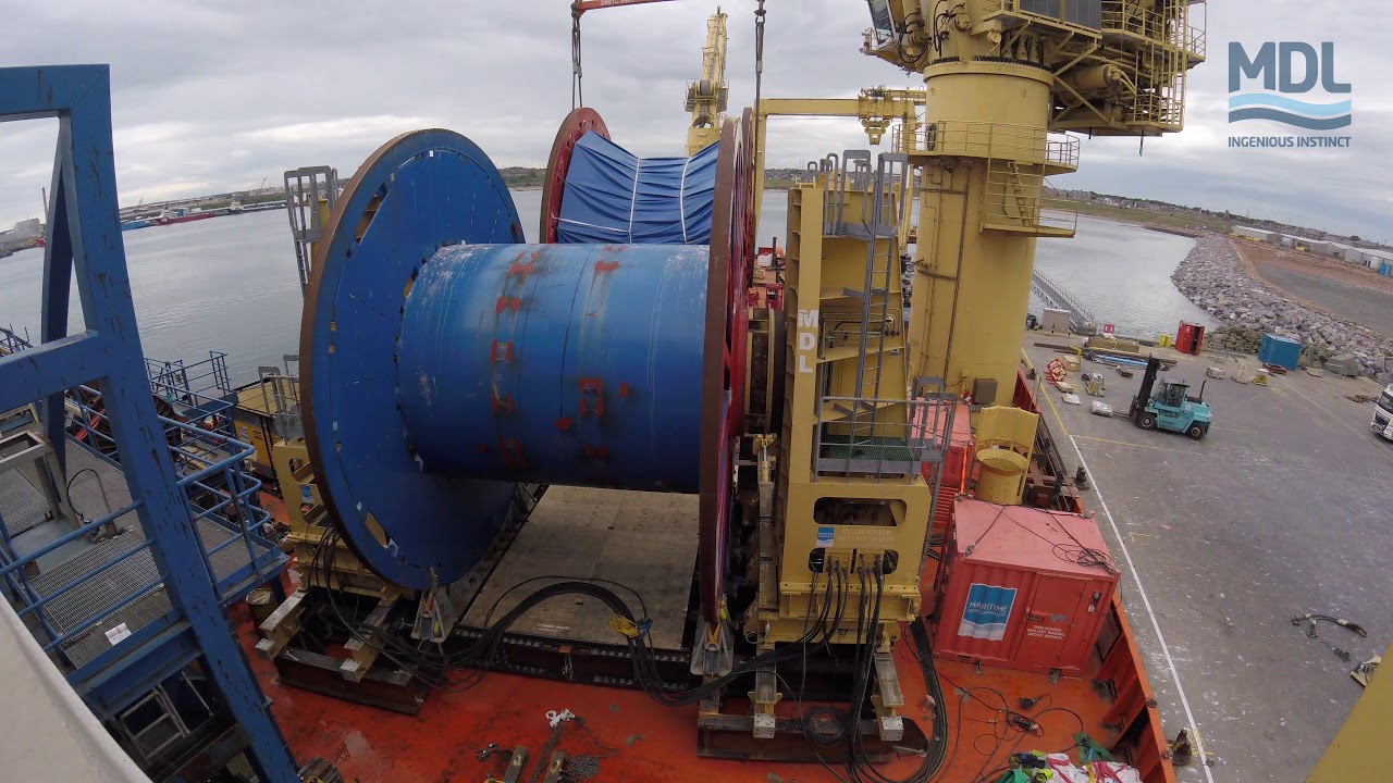 MDL RDS riser replacement mobilisation - YouTube