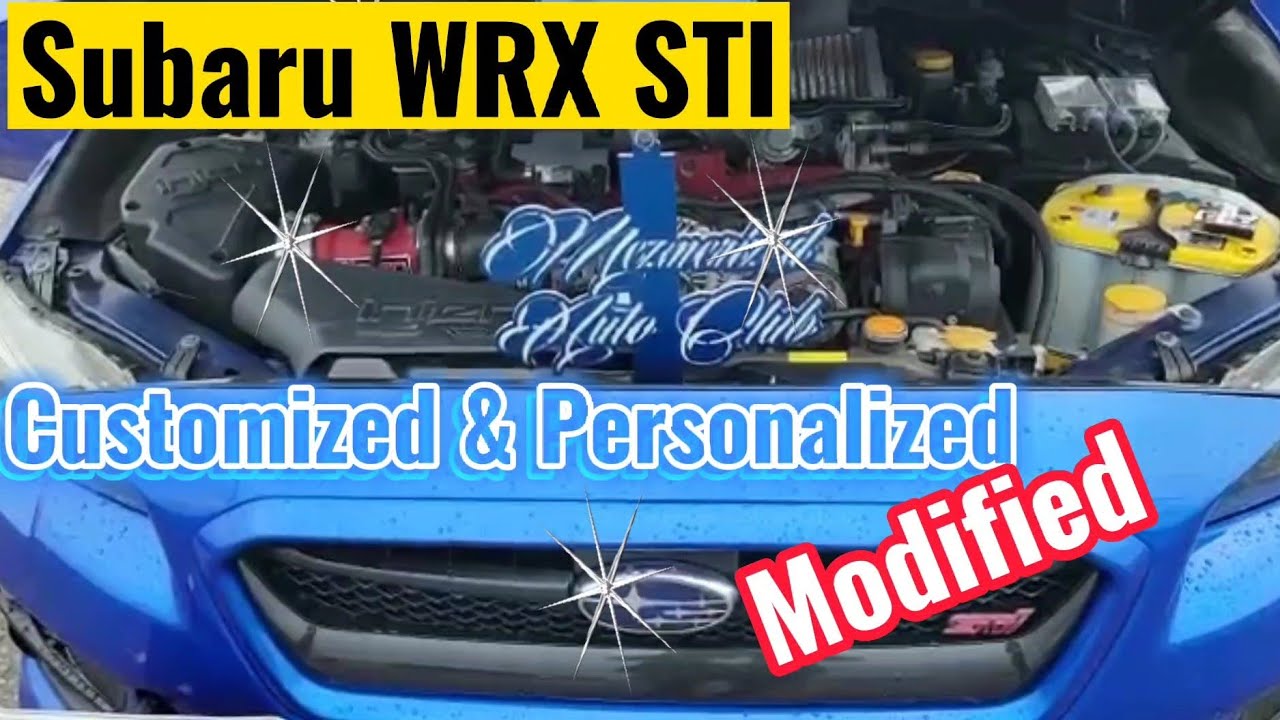 Custom WRX STI Modified - YouTube