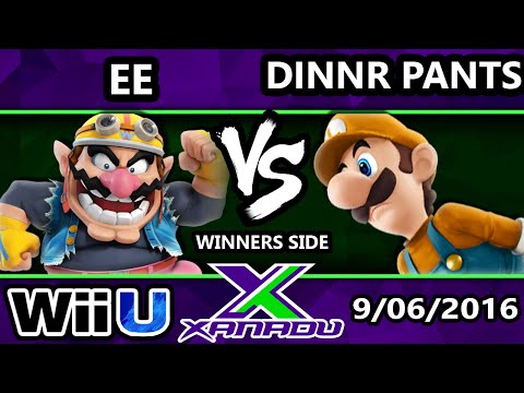 S@X 166 - The phenomenal EE (Link, Wario) VS. Dinnr Pants (Luigi) SSB4  - Smash Wii U - Smash 4