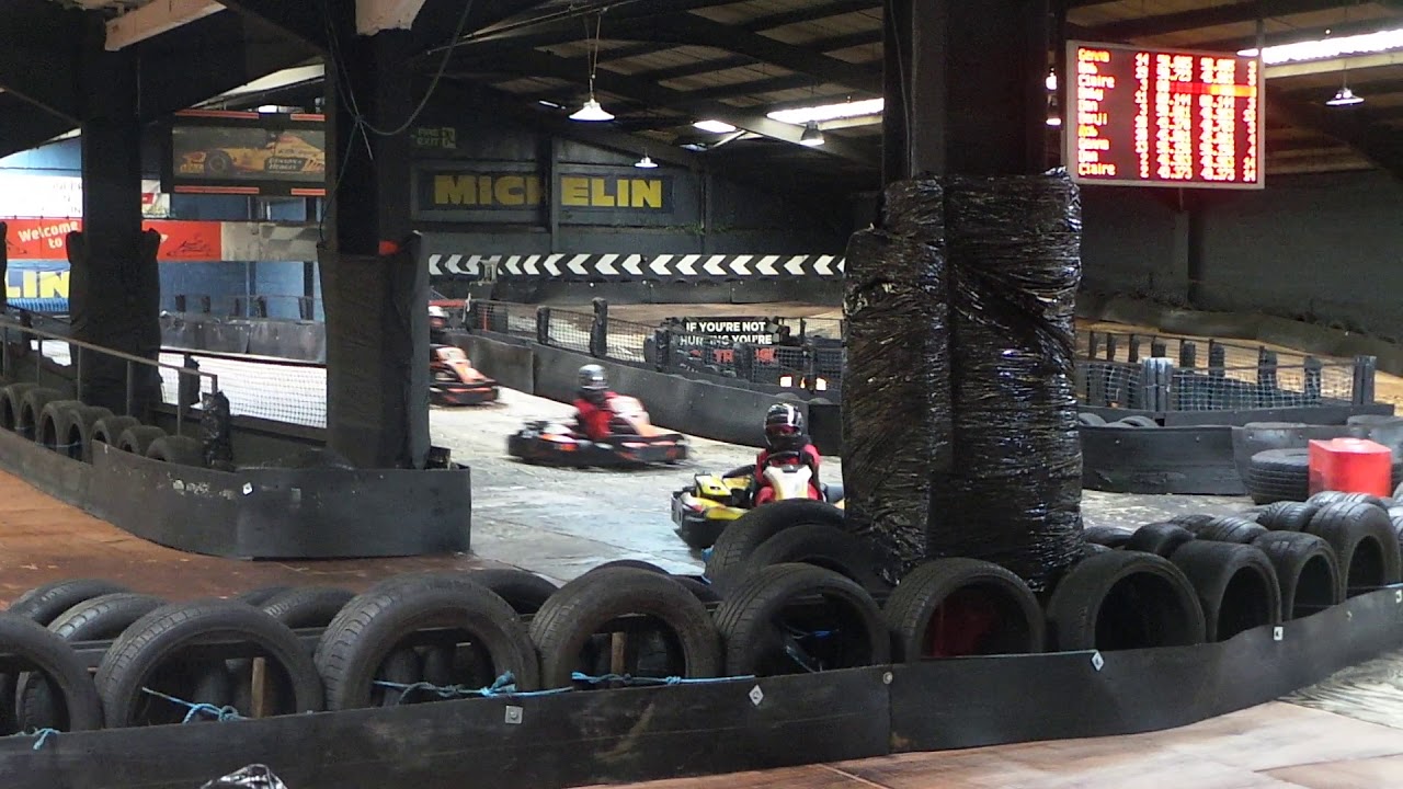 Newport go karting - YouTube