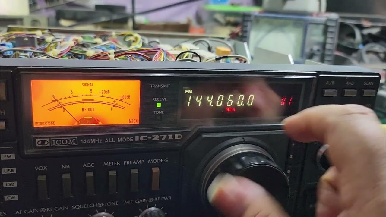 Modifikasi icom ic 271 kiriman dari bondowoso - YouTube