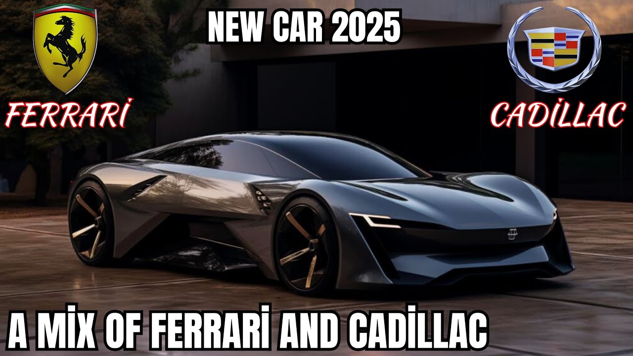 "🚗NEW Ferrari & Cadillac Car Mix 2025! 🔥 | The Ultimate Fusion of ...