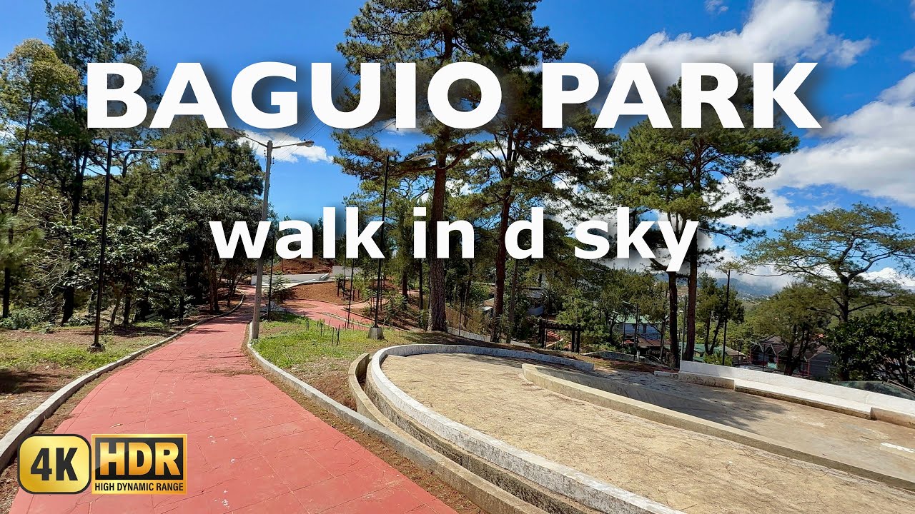 Baguio City Park | 4K HDR | Bayan Park in Aurora Hill Walking Tour ...