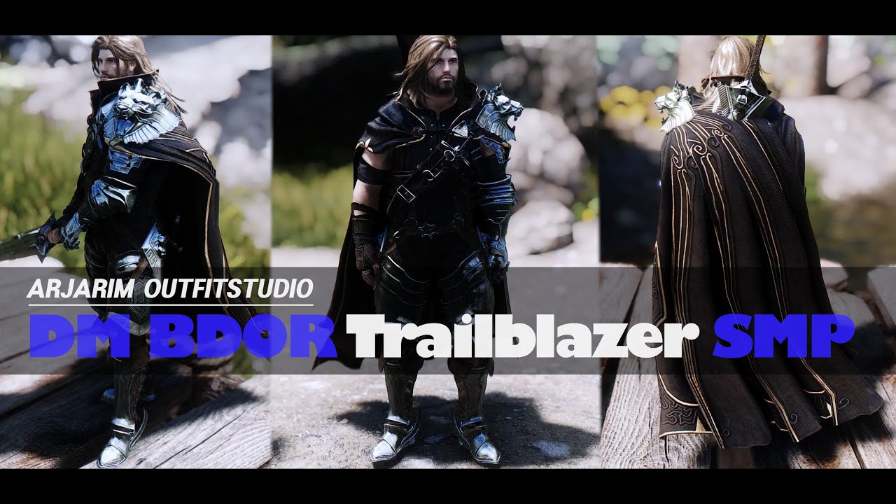 SKYRIM OUTFIT I DM BDOR Trailblazer SMP - YouTube