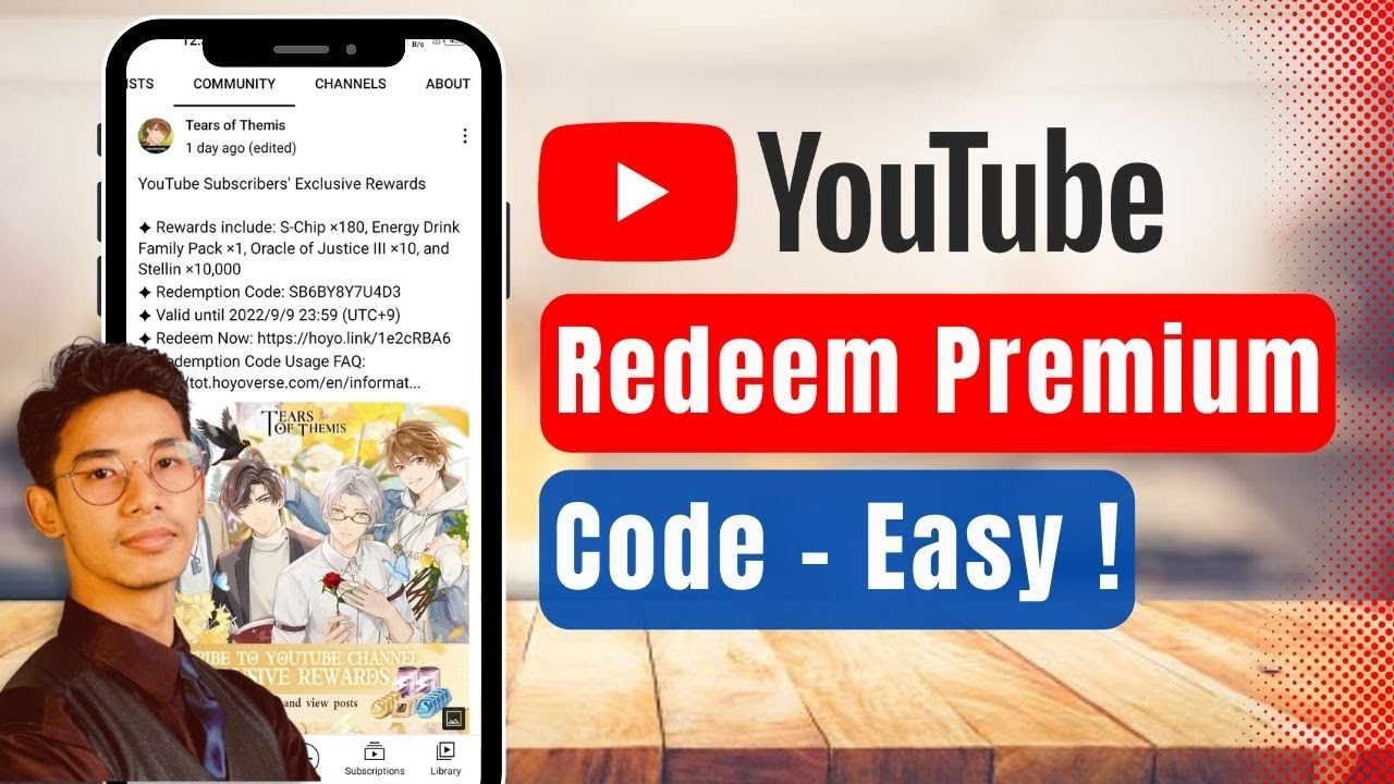 How to Redeem YouTube Premium Code ! - YouTube