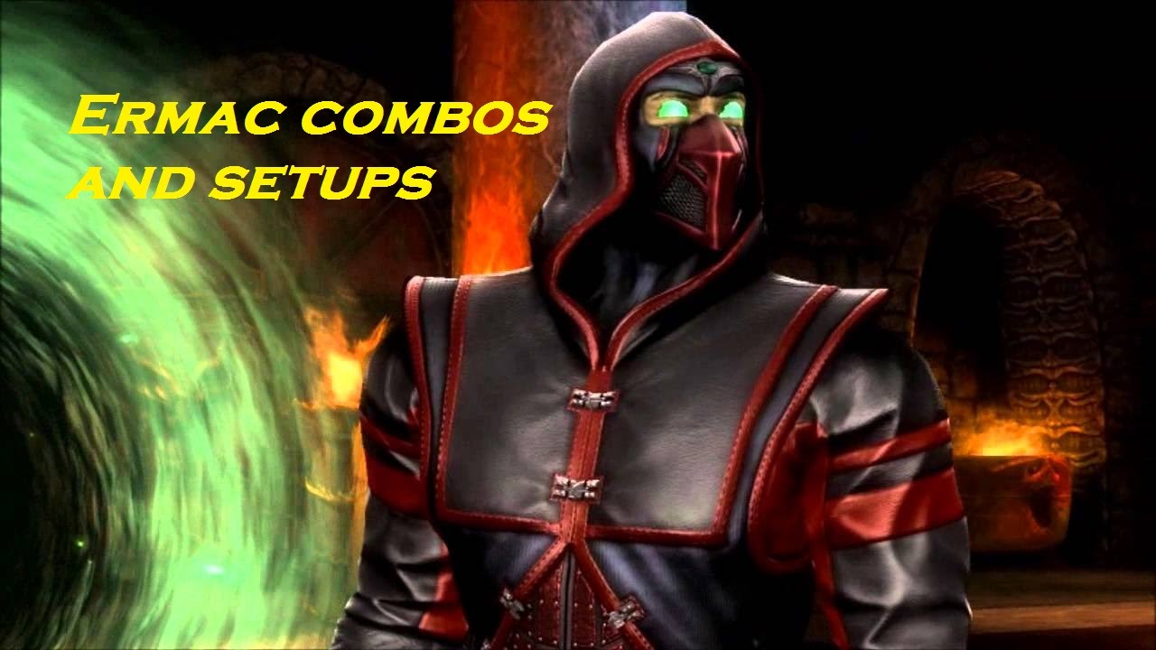 MKX: Ultimate Ermac (combos and setups) 32%-81% - YouTube