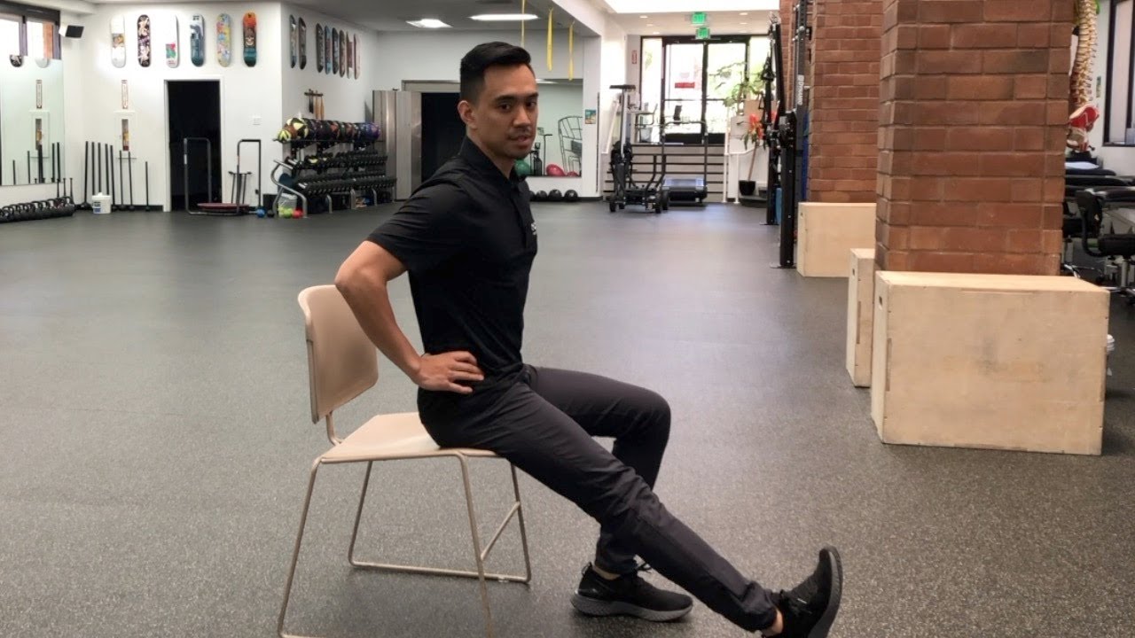 4 Stretches for Your Back, Glutes and Hamstrings - YouTube