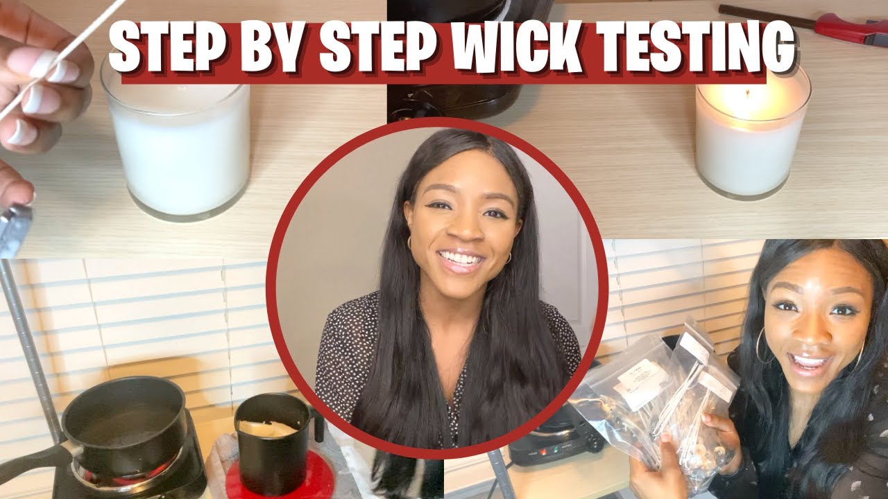 CANDLE WICK TESTING METHOD | STEP BY STEP - YouTube