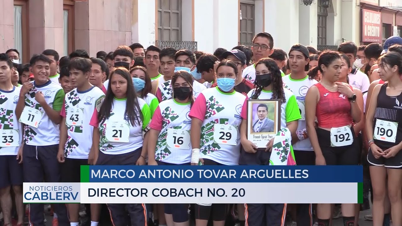 Con una carrera atlética, festeja al COBACH 20 el Día del Estudiante ...