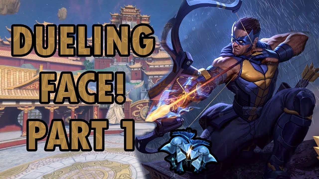DUELING FACE!! Rama VS Anhur Diamond 2 Ranked Duel Smite - YouTube