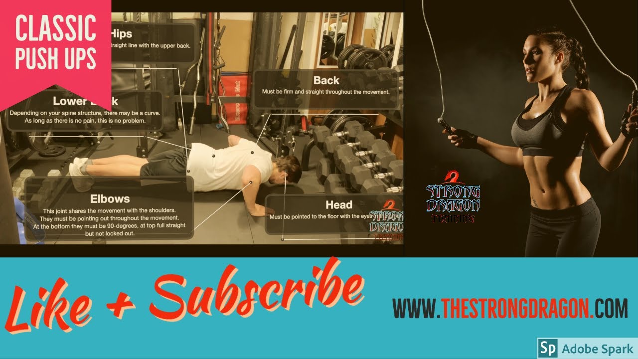 How to do Classic Push Ups - YouTube