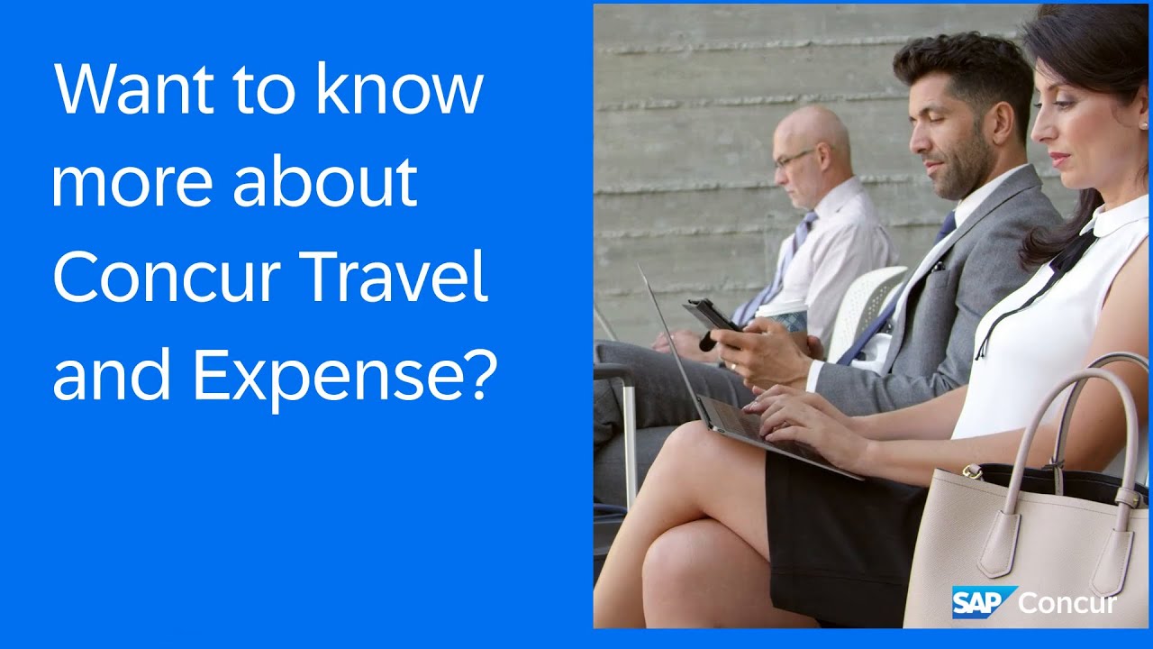 Concur Travel and Expense self-guided demo - YouTube