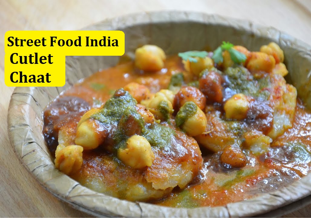 Cutlet Chaat | Dahi Cutlet | Ragada Chaat | Street Food India - YouTube