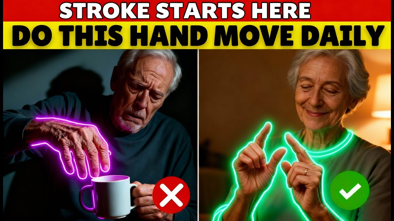 Seniors, Do THIS Hand Move — It Can Save You From a Stroke - YouTube