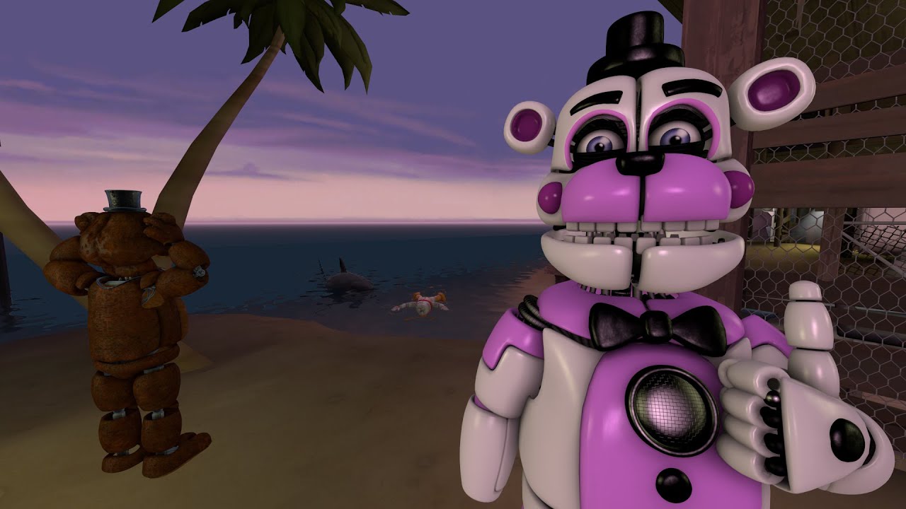 Funtime Freddy Goes To The Beach (FNAF SFM) - YouTube