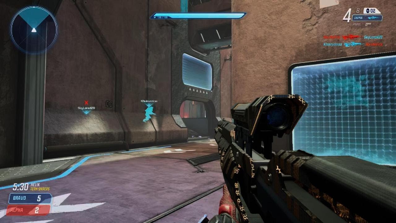 (Splitgate) Quick MVP Match on Helix - YouTube