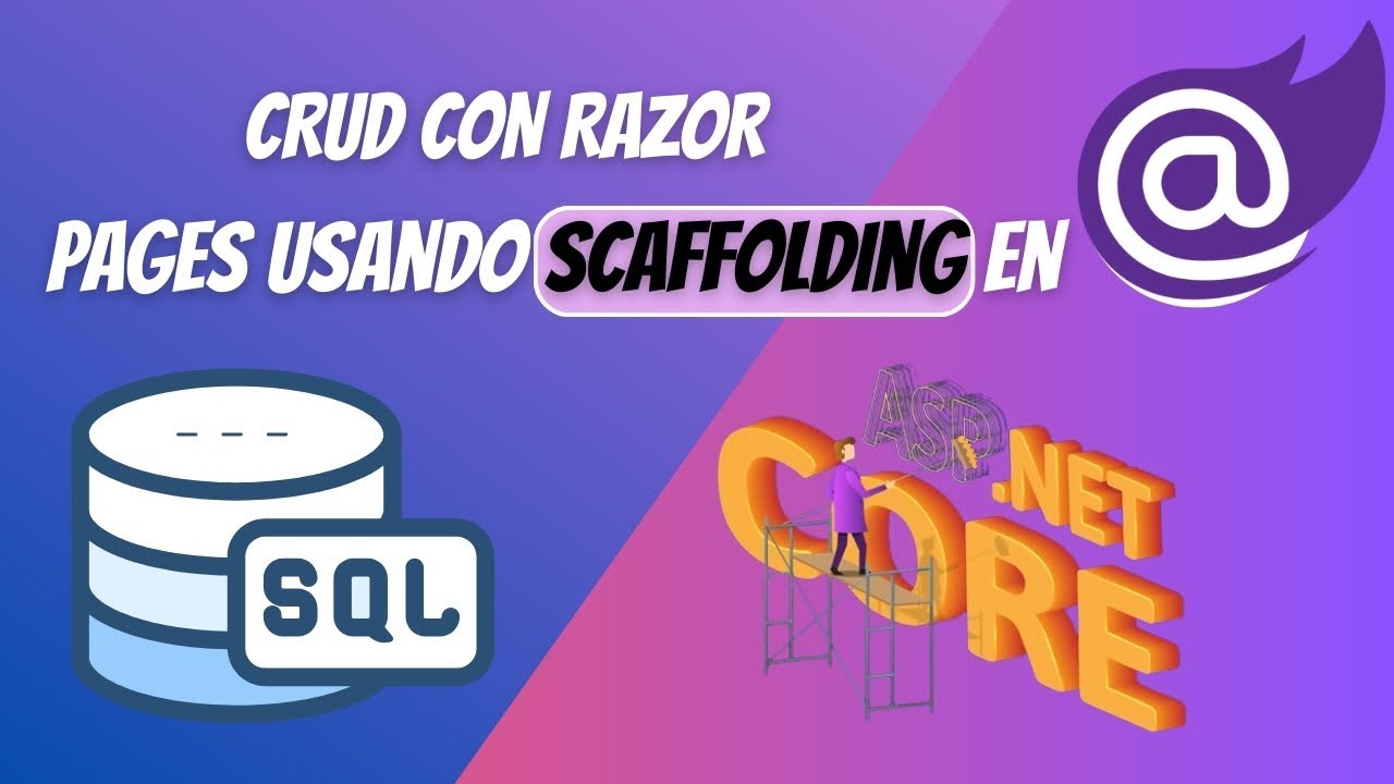 CRUD con Razor Pages usando Scaffolding en ASP.NET Core - YouTube