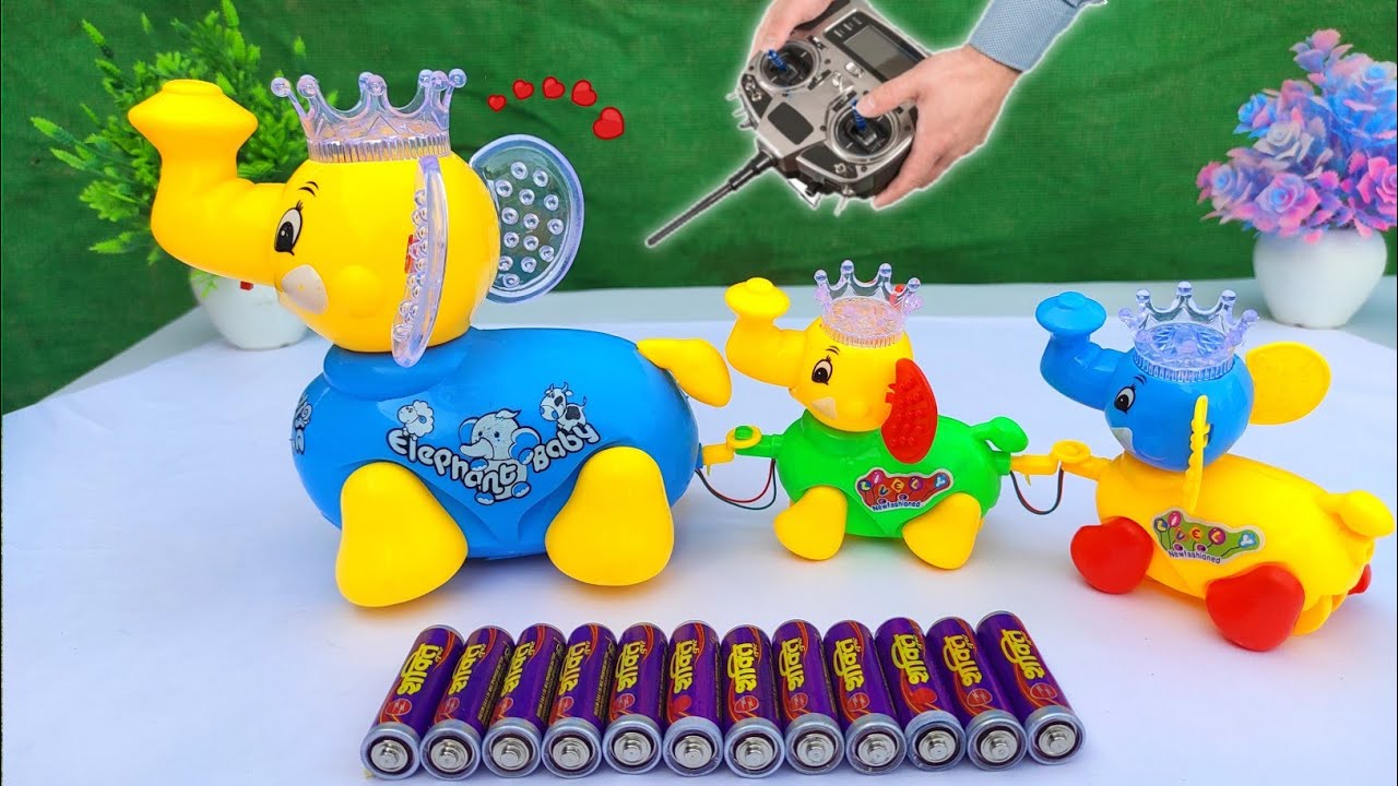 RC elephant Unboxing | Remote Control Red Color RC Car Unboxing ...