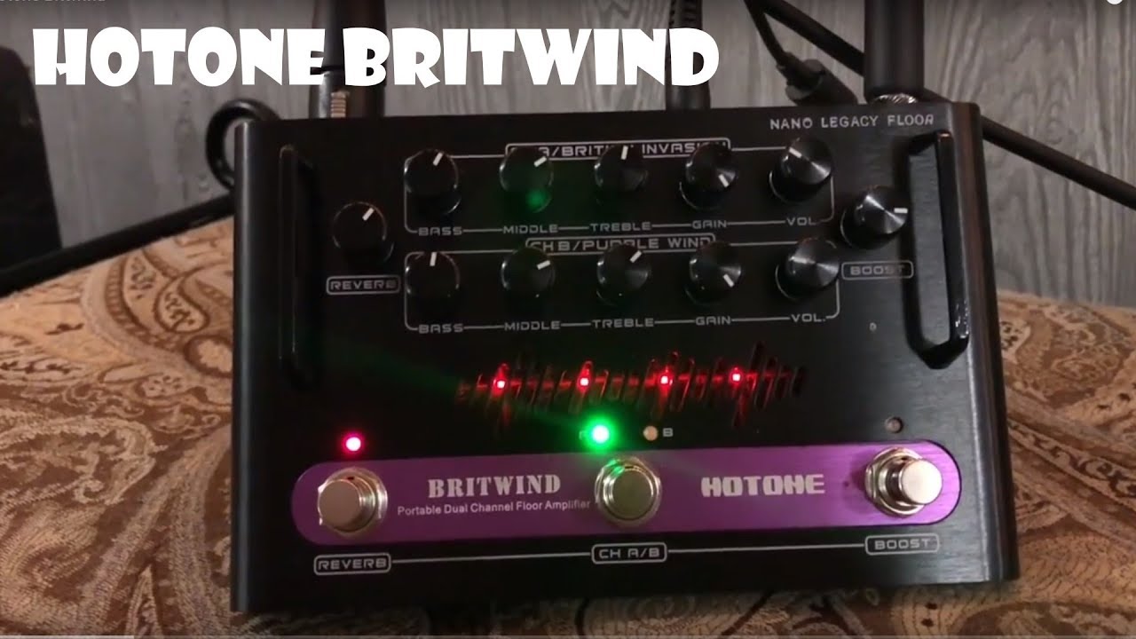 Hotone Britwind - YouTube