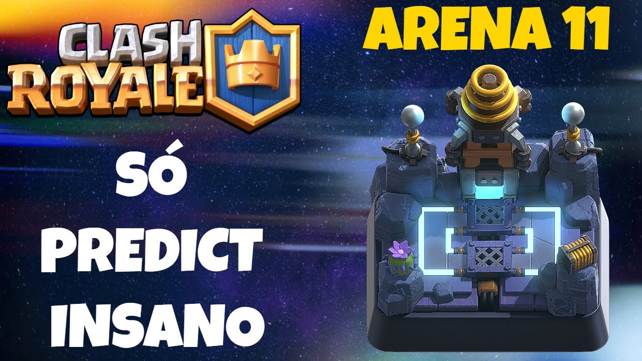 😉 ESTEJA UM *PASSO À FRENTE* DO SEU ADVERSÁRIO! MELHOR DECK *ARENA 11 ...